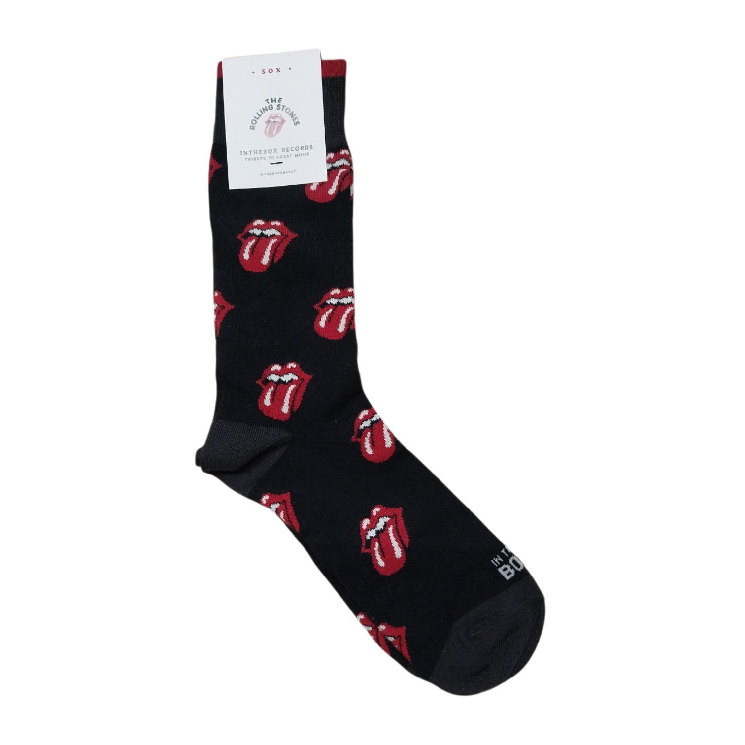 Calze in the box corte Rolling Stones blu – FrancescaTrezzi